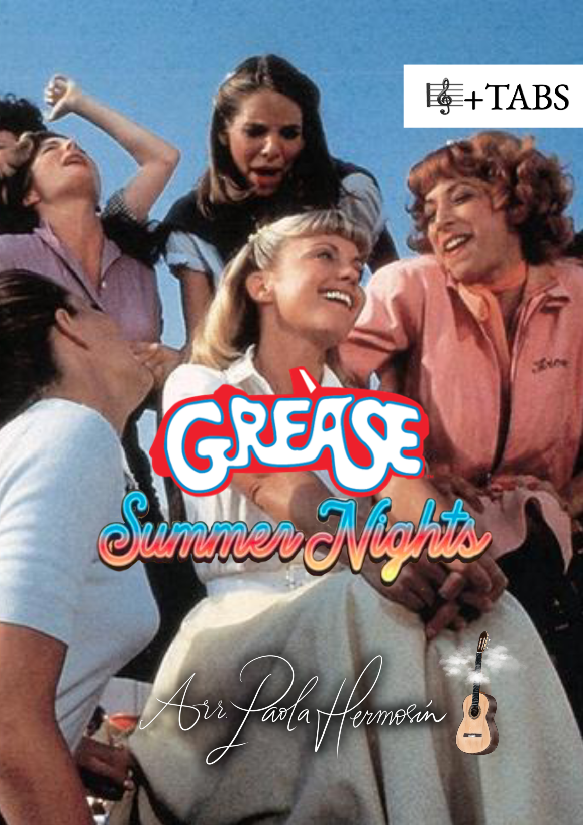 Summer Nights de GREASE para Guitarra – Paola Hermosín